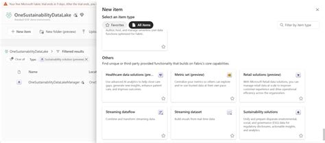 Discover Capabilities In Sustainability Data Solutions In Fabric Microsoft For Sustainability