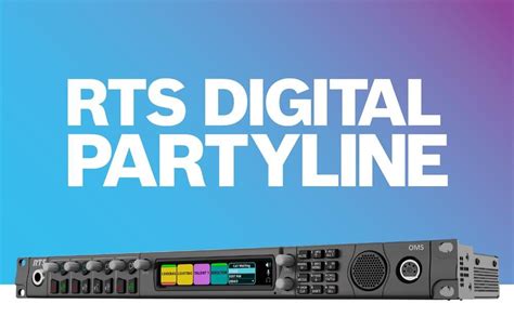 Rtsintercoms Digitalpartyline Ipintercommigration Liveproduction Seamlesscommunication