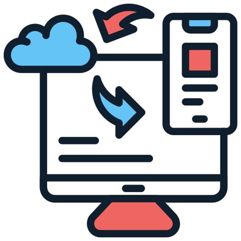Cloud Data Sharing Computing Transfer Icon Download On Iconfinder