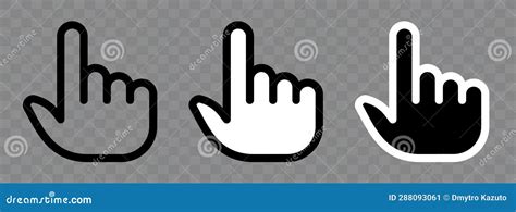 Mouse Cursor Mouse Hand Cursor Computer Mouse Click Cursor Black