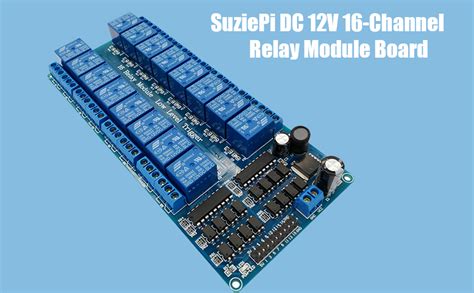 Amazon Com SuziePi Channel V Relay Module Board For Arduino DSP AVR PIC ARM Electronics