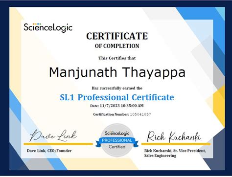 Manjunath Thayappa On Linkedin Im Happy To Share That Ive Obtained A New Certification