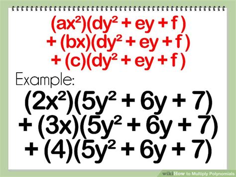Ways To Multiply Polynomials WikiHow