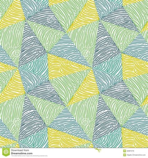 Abstract Doodle Pattern Design