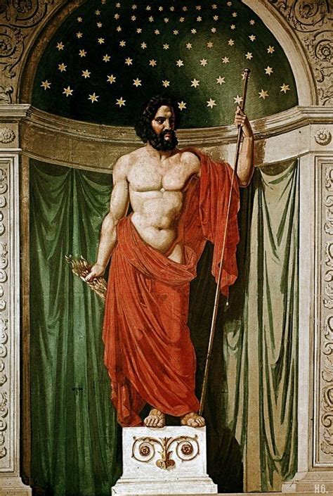 Ancient Zeus Painting