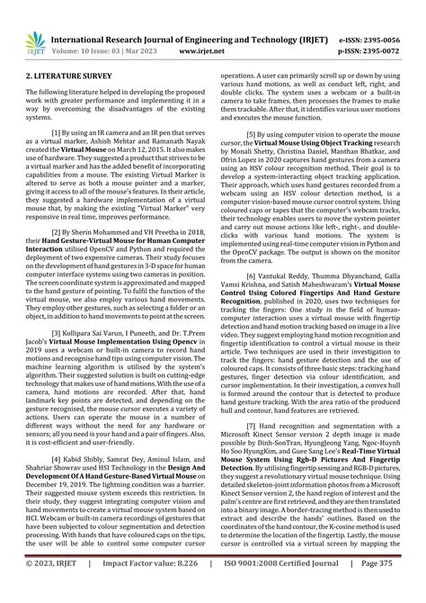 Virtual Mouse Using Opencv Pdf