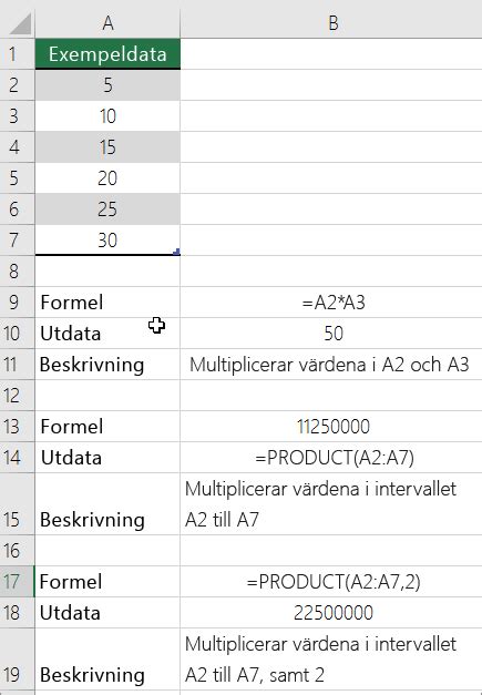 Multiplicera Och Dividera Tal I Excel Microsoft Support