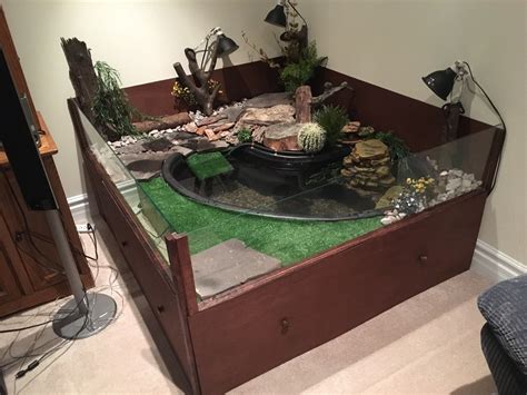 Diy Turtle Tank Turtle Tank Turtle Homemade Turtles