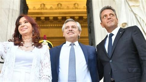 Alberto Fernández Y Sergio Massa Estarán Lejos Cuando Hable Cristina