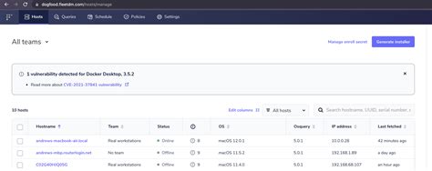 Vulnerable Software Callout Not Dismissed Correctly · Issue 3984