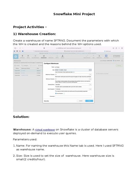 Snowflake Document Pdf Computer File Comma Separated Values