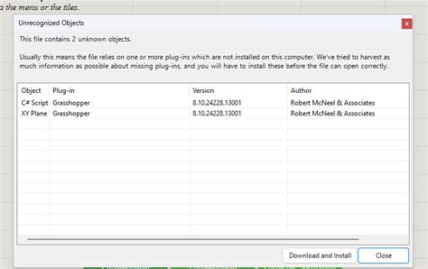 rhino 8 python script error opening grasshopper rhino developer