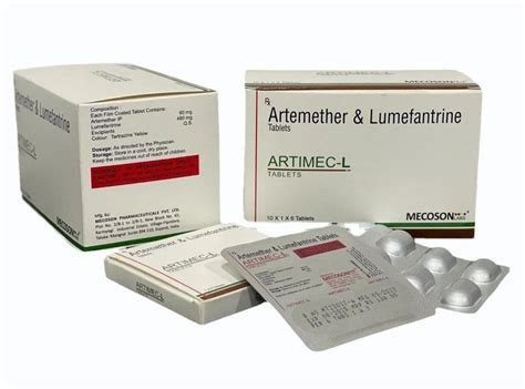 Artemether Lumefantrine Tablet 500 Mg At ₹ 48 Box In Surat Id 2852922947012