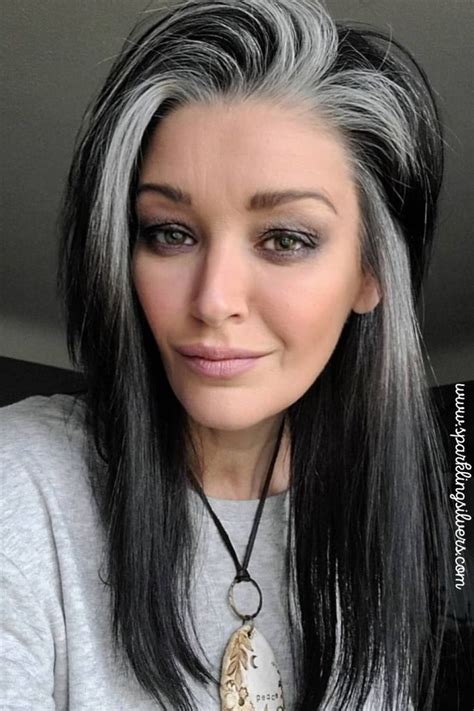 Jennifers Gorgeous Gray Hair Transition Sparklingsilvers Grey Hair