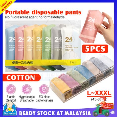 Ladies Disposable Panties Pure Cotton Sterile Maternity Travel Panty