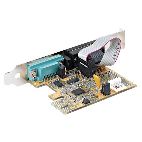 StarTech Port PCI Express Serial Card PCIe To Dual Port RS Card PC SERIAL CARD