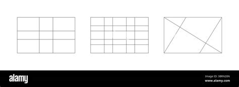 Set Of Golden Ratio Templates Method Golden Section Design Elements Fibonacci Array Numbers