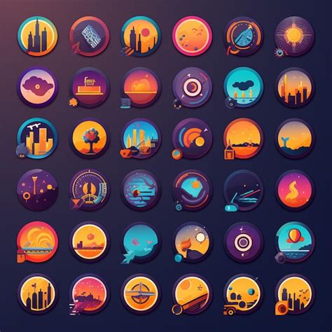 Premium Photo A Close Up Of A Bunch Of Buttons With Different Designs Generative Ai