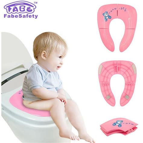 แผ่นรองชักโครก พับได้ ที่นั่ง ที่รอง ที่รองนั่ง รองนั่งชักโครก โถส้วม ห้องน้ำเด็ก เด็กเล็ก พับ