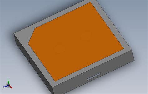 发光二极管 Solidworks 2012 模型图纸免费下载 懒石网