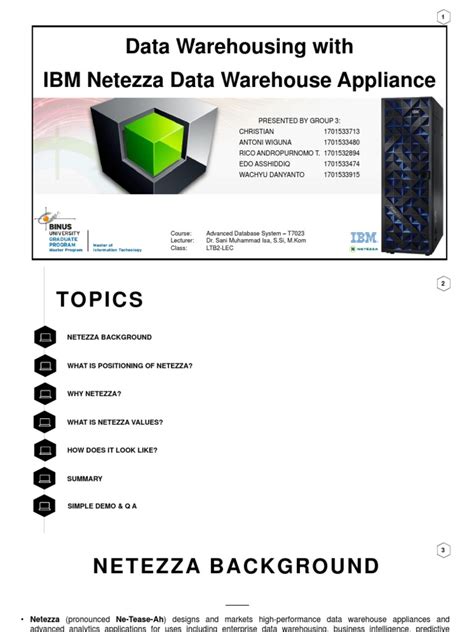 data warehousing with ibm netezza data warehouse appliance pdf