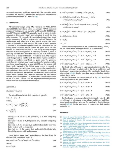 Tuning Of Imc Based Pid Controllers For Integrating Systems With Time