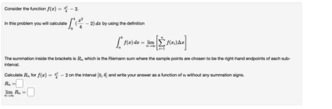 solved consider the function f x 4x2−2 in this problem you