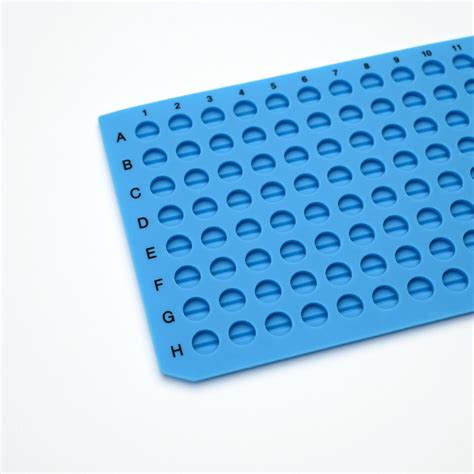 Oem Blue Ptfe Sealing Mat For 96 Round Well Microplate Manufacturer And