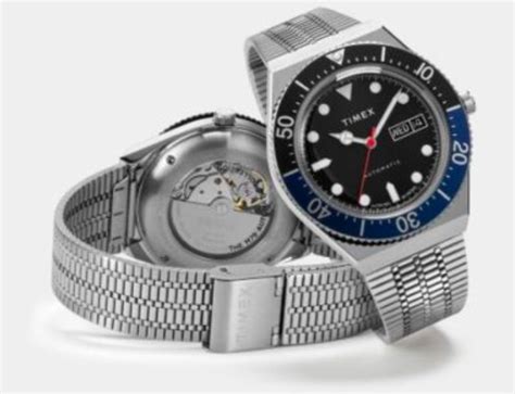 Timex Reveals Q Timex 1979 Style Batman Automatic Watch Maxim