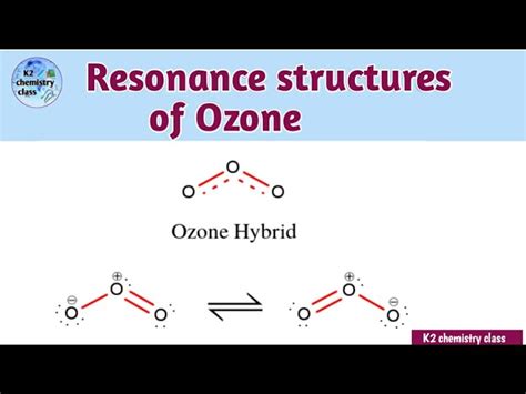 Resonance Structure Of O3 Resonance Chemistry Libretexts