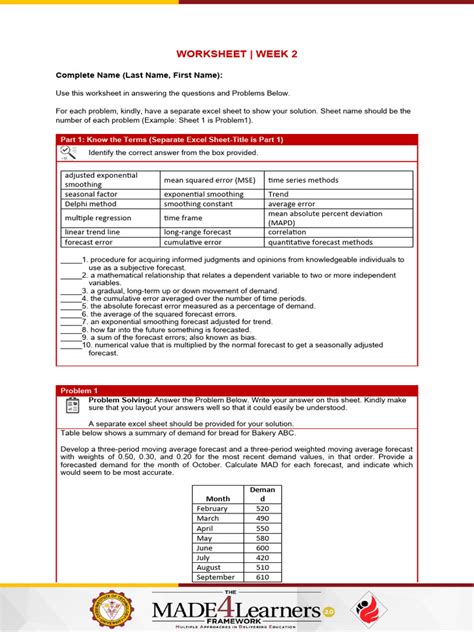 aranaydo week 2 pdf forecasting errors and residuals