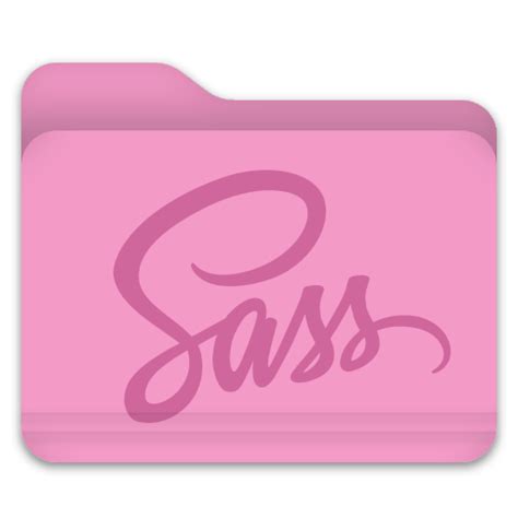 Folder Sass Social Media Dan Logos Icons