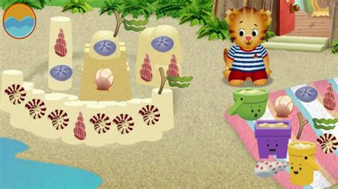 Daniel Tigers Neighborhood Sandcastle Daniel Tiger Games Pbs