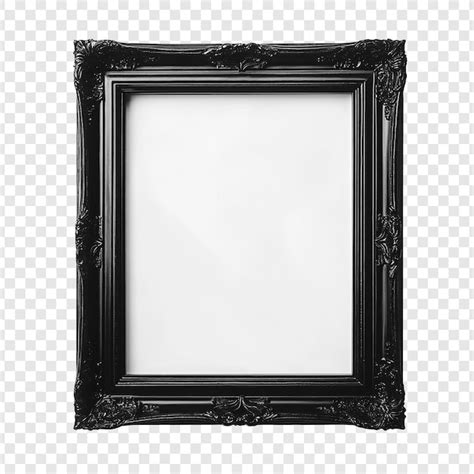 Un Cadre Noir élégant Un Cadre Classique Pour Vos œuvres Dart Psd Gratuite