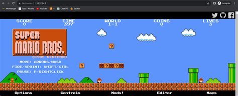 installing super mario game in a docker container on aws ec2 aws