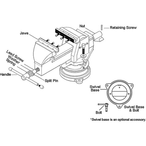 Bench Vise Parts Diagram Online Usa Th