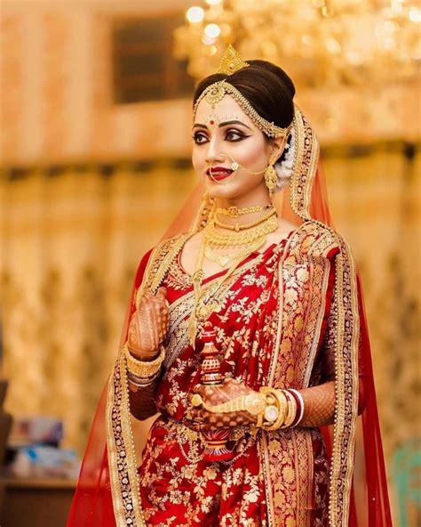 Brides In Red Bridal Saree For The Wedding Fashion Love Gossips