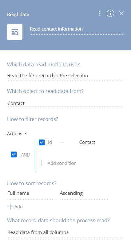 Handle System Level Data Using Creatioai In The Business Process
