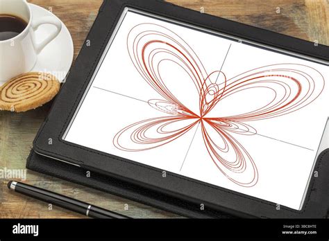 Graphical Display Of A Parametric Function Knows As A Butterfly Curve