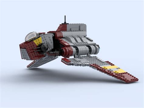 Republic Nu Class Attack Shuttle The Clone Wars With Interior