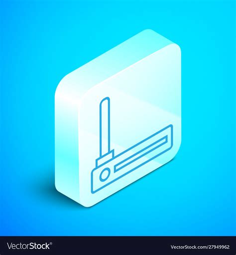 Isometric Line Router And Wi Fi Signal Symbol Icon