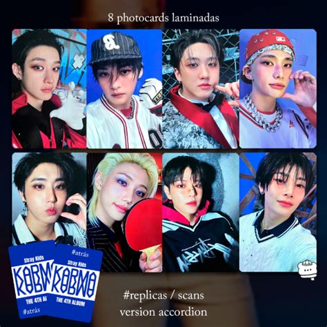 Accordion Karma Photocards Replicas Winter Bear Store