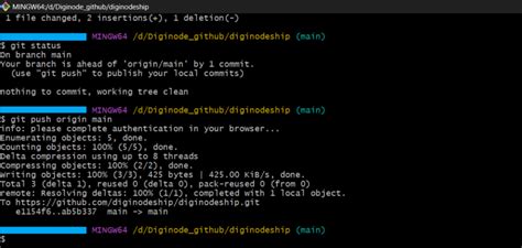 Pushing Changes To Github Diginode