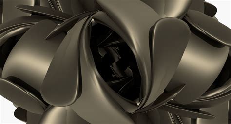 추상 조각 방언 3d 모델 149 Blend Free3d