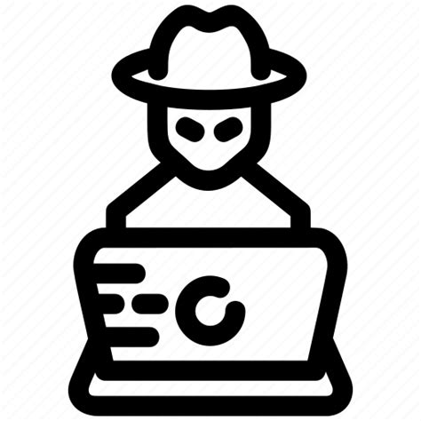 Hacker Computer Security Internet Cyber Hacking Icon Download On