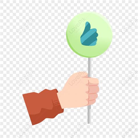 그린 포인트 서명을 들고 손의 만화 일러스트확실한처럼 Png 일러스트 무료 다운로드 Lovepik