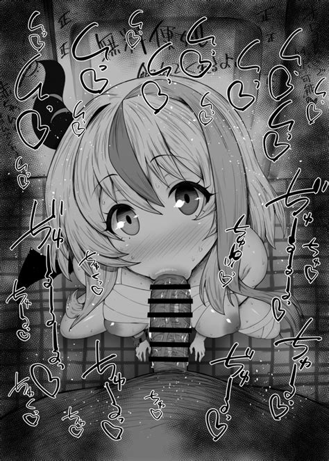 Rule 34 1boy 1girls Bandage Bare Shoulders Big Breasts Big Penis Black And White Blowjob