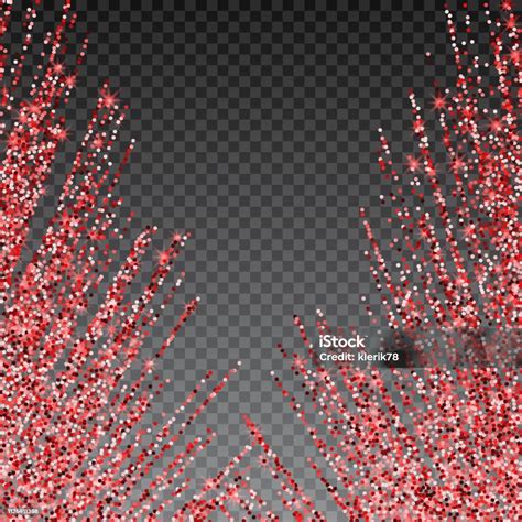 레드와 핑크 반짝이 배경 템플릿 휴가 디자인 초대장 파티 생일 결혼식 발렌타인 데이 벡터 일러스트입니다 건설 프레임에 대한 스톡 벡터 아트 및 기타 이미지 Istock