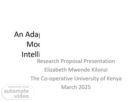 An Adaptive Machine Learning Model For Cyber Threat Intelligence In Iot Security Automate Video