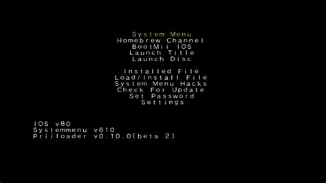 [wip] Priiloader On Vwii Youtube